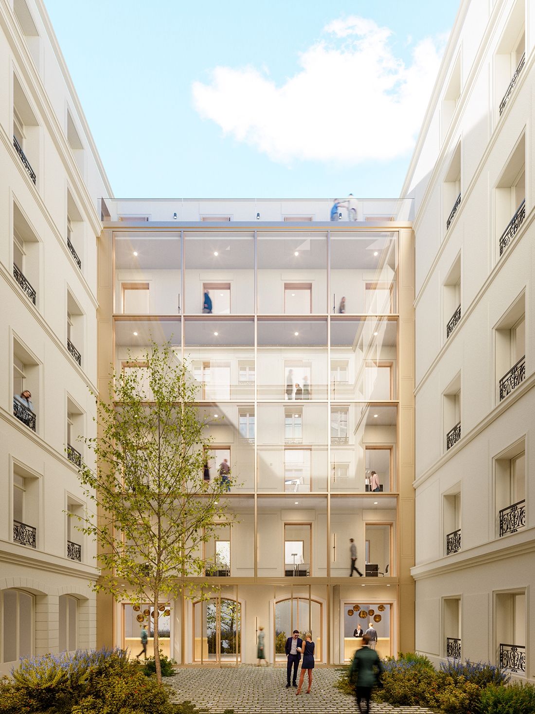 122 Boétie | Projects - Axel Schoenert Architectes