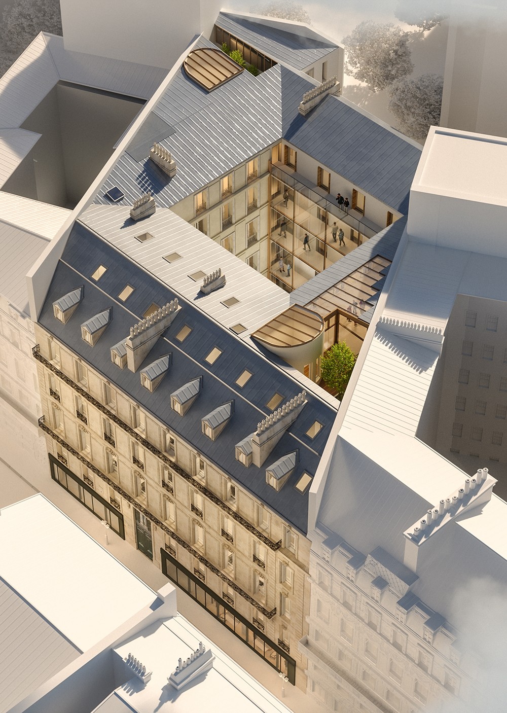 122 Boétie | Projects - Axel Schoenert Architectes