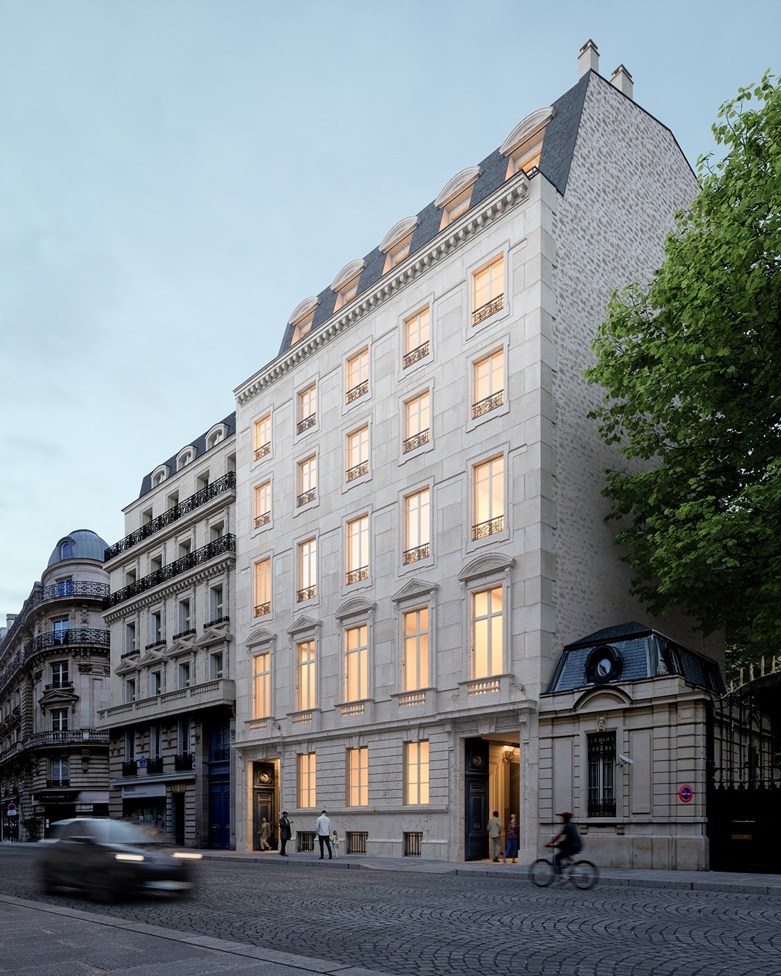133 Faubourg Saint-Honoré | Projects - Axel Schoenert Architectes